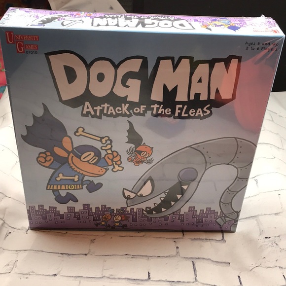 Dog Man University Games | Toys | Dog Man Attack Of The Fleas Board ...
